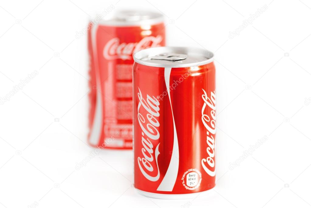 Small 15 cl can of Coca-Cola Classic — Stock Editorial Photo © steho ...
