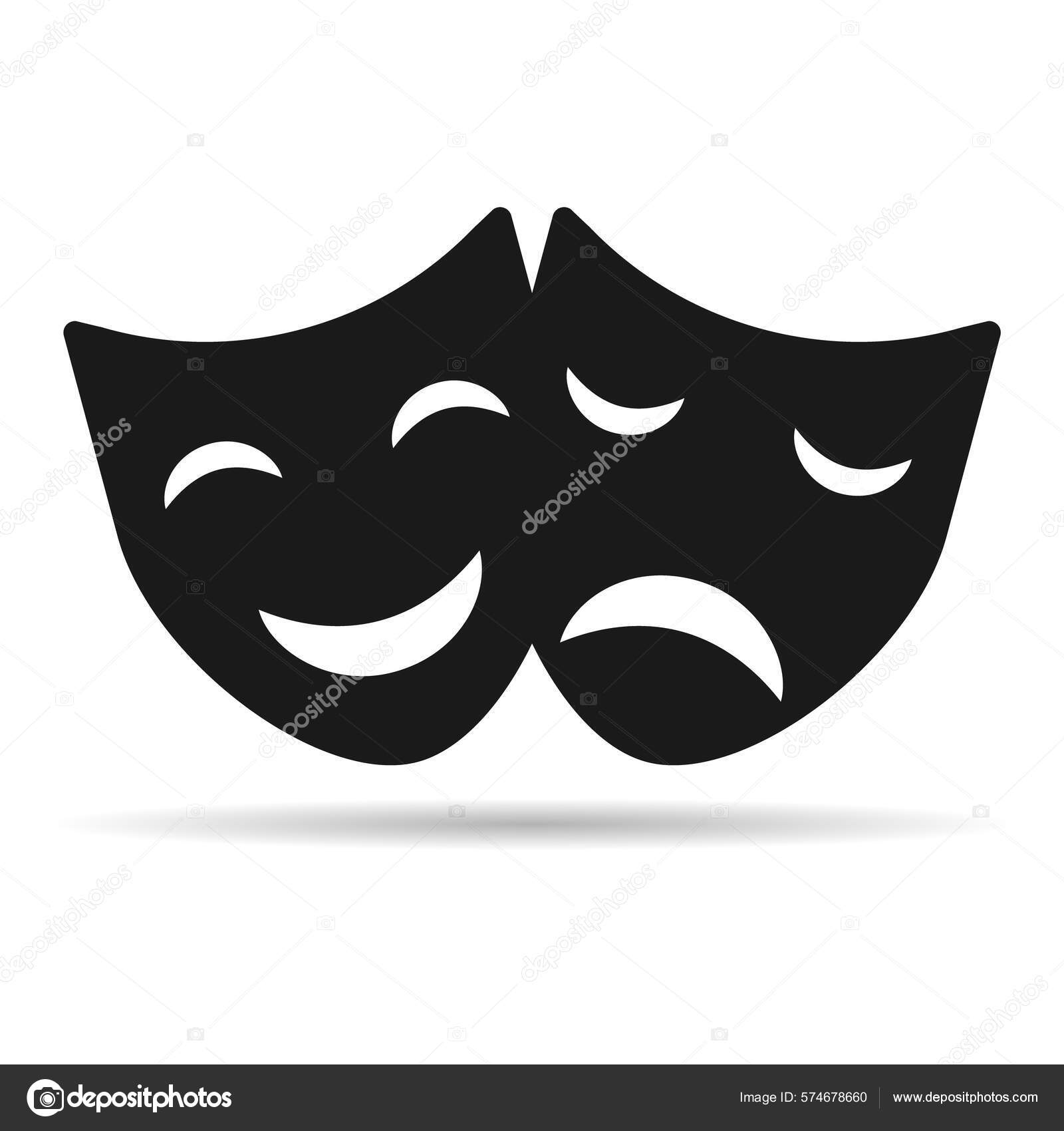 Esquema De Máscara De Comedia