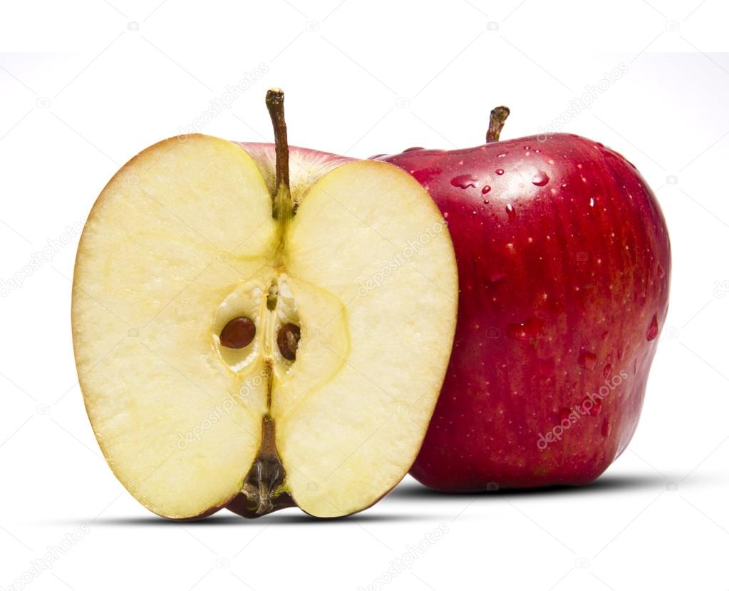 Full & Half Apple Stock Photo by ©MidoSemsem 13289793