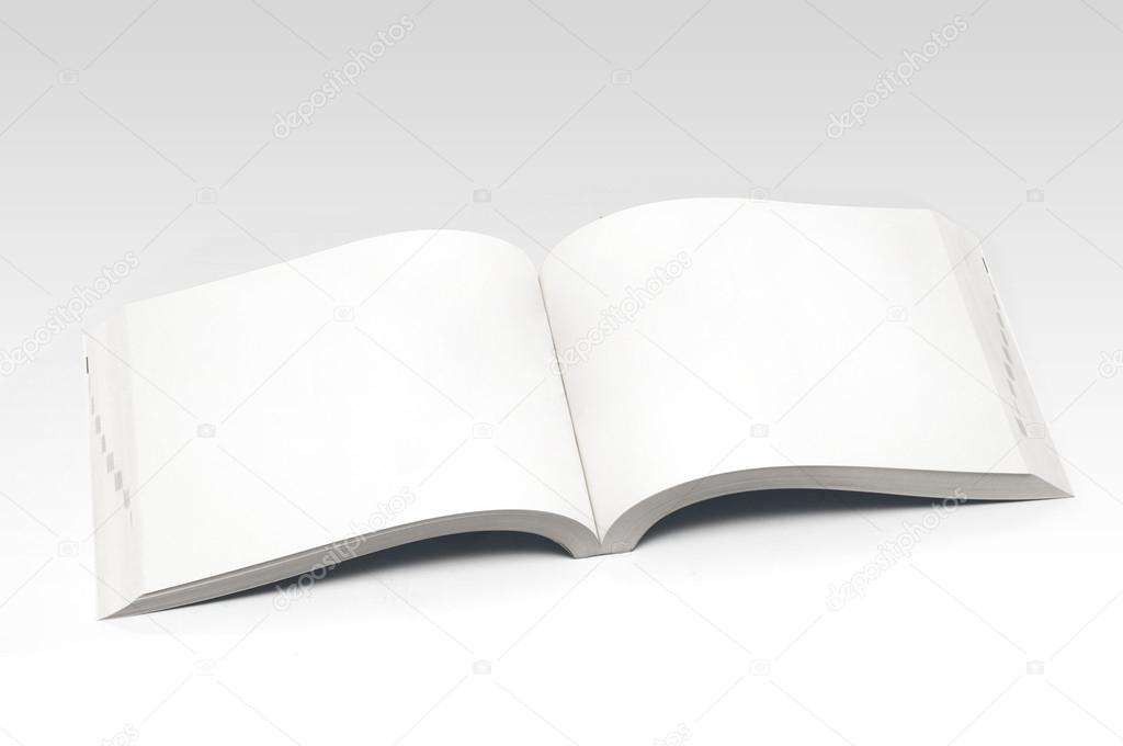 Blank Open Book Stock Photo by ©MidoSemsem 13686553