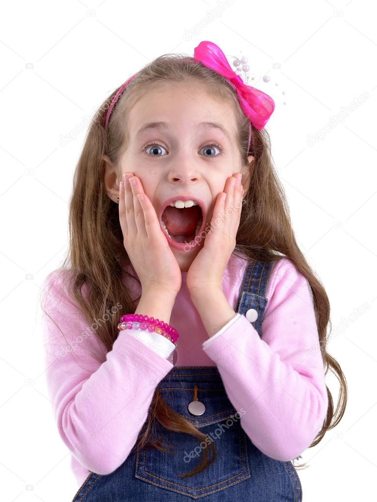 Scared Girl Stock Photo by ©MidoSemsem 47247875