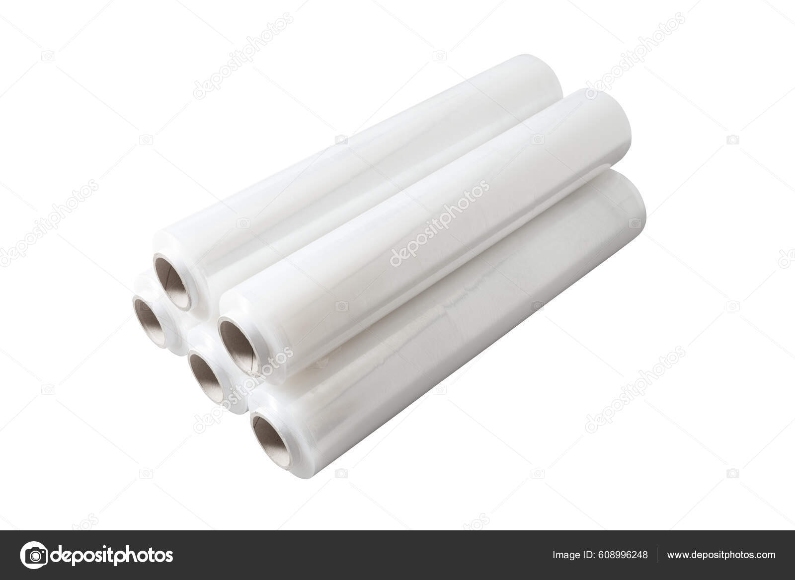 Set Pallet Stretch Wrapping Film Roll Box Packaging Pack — Stock Photo ...