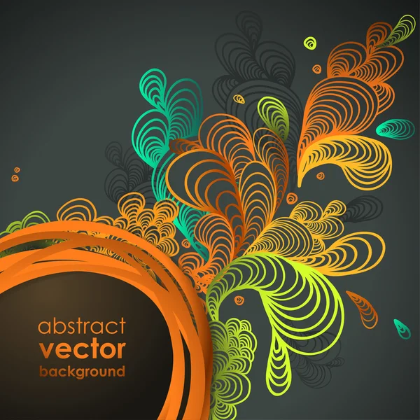 Funky graphic design - abstract background — Stock Vector © radoma ...