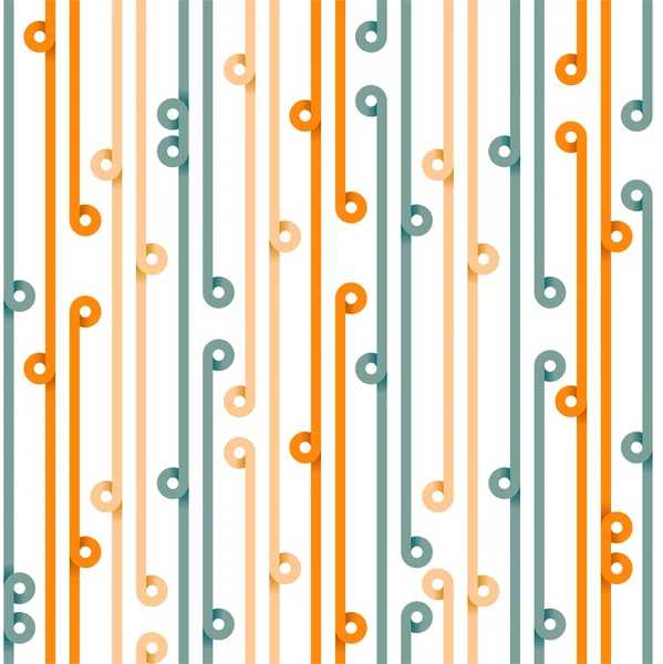 Lines and loops pattern Stock Vector Image by ©Lorelinka #50993195