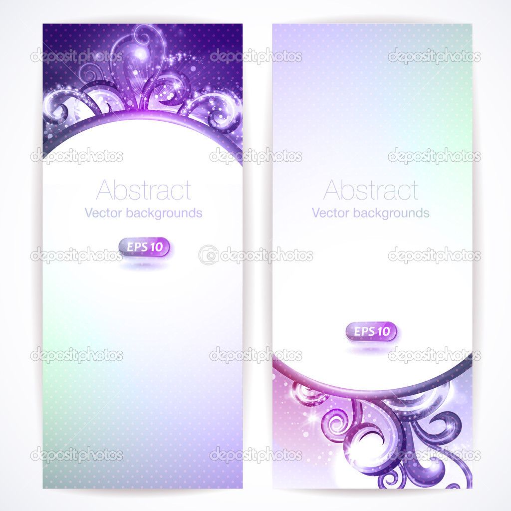 Swirls banners — Stock Vector © Lorelinka #51515379