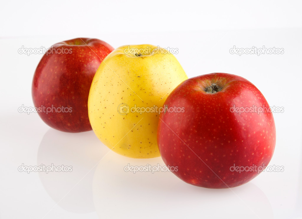 Three apples Stock Photo by ©serkucher 21238881