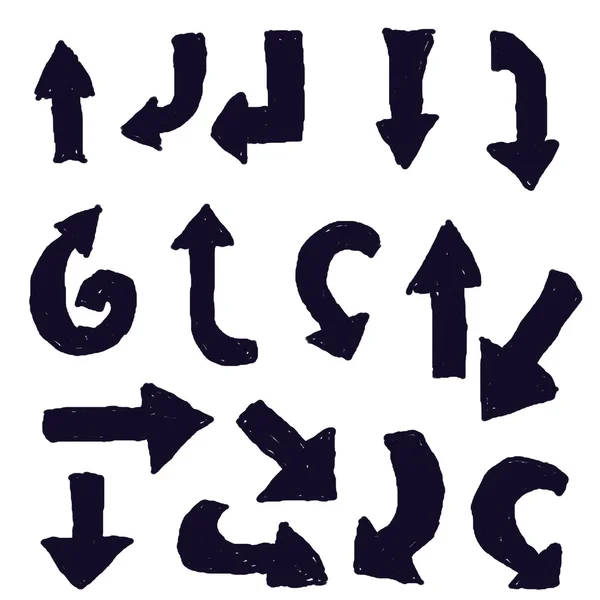 Hand written arrows Stock Photos, Royalty Free Hand written arrows ...