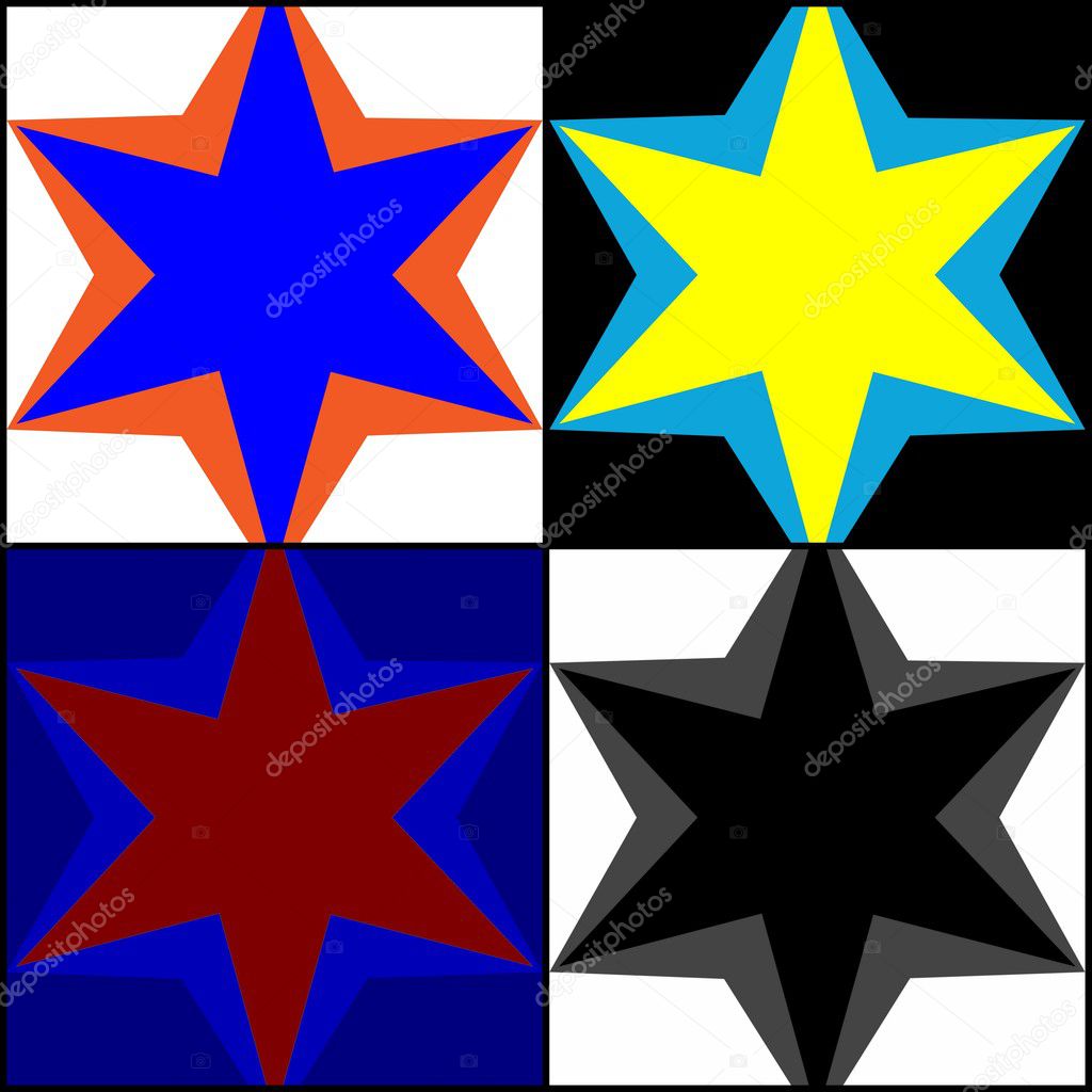 Star collection — Stock Photo © LIUDACOROLEWA #14599803