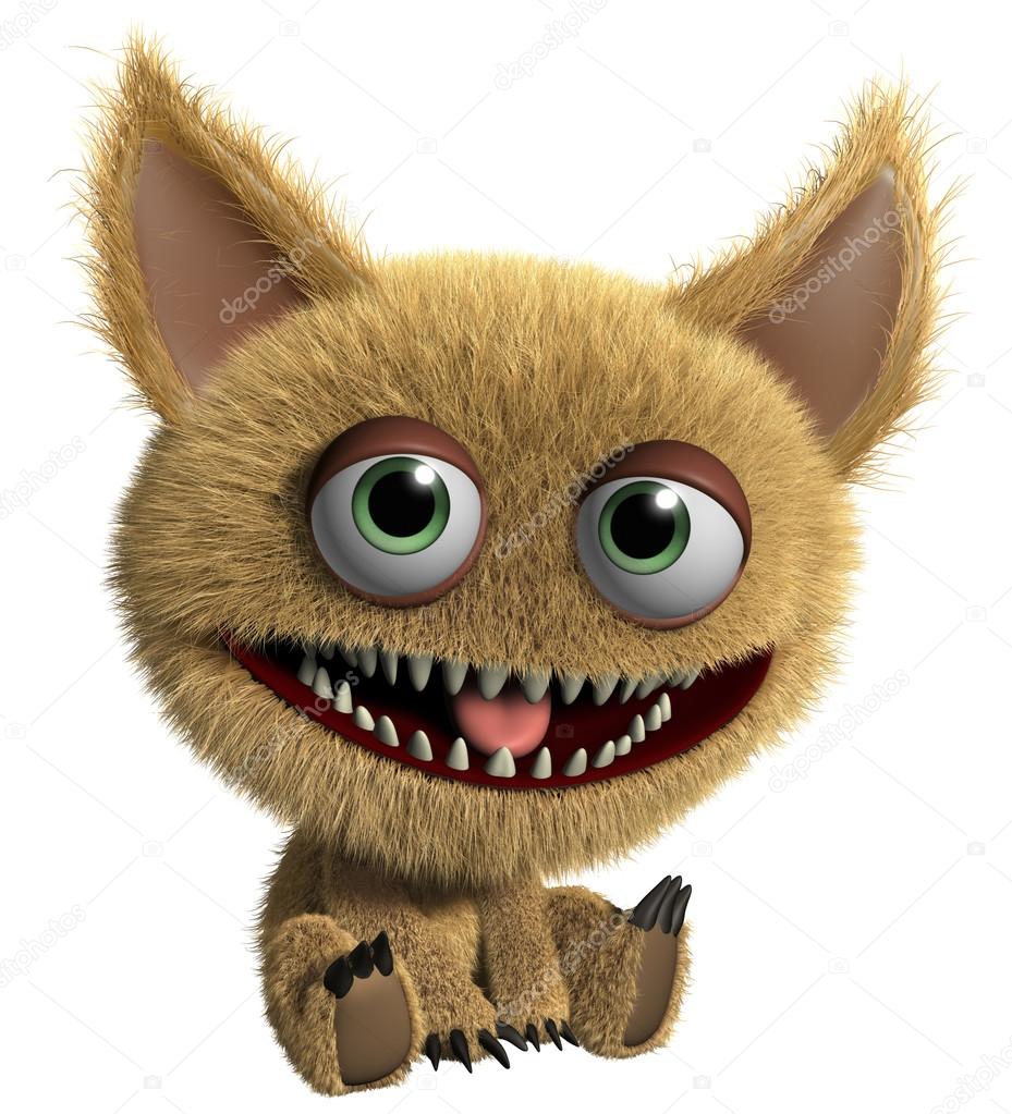 Cute monster — Stock Photo © bertoszig #13302540