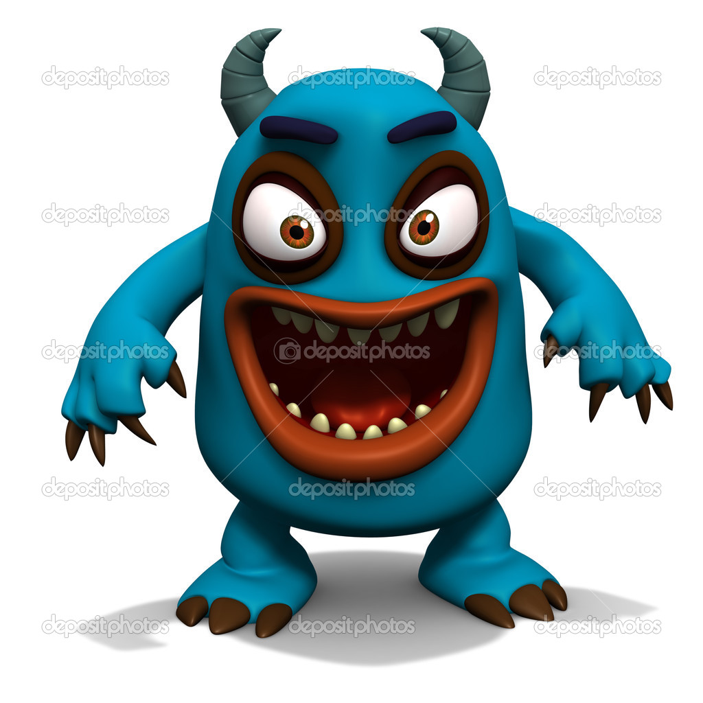 Cute monster Stock Illustration by ©bertoszig #13302642