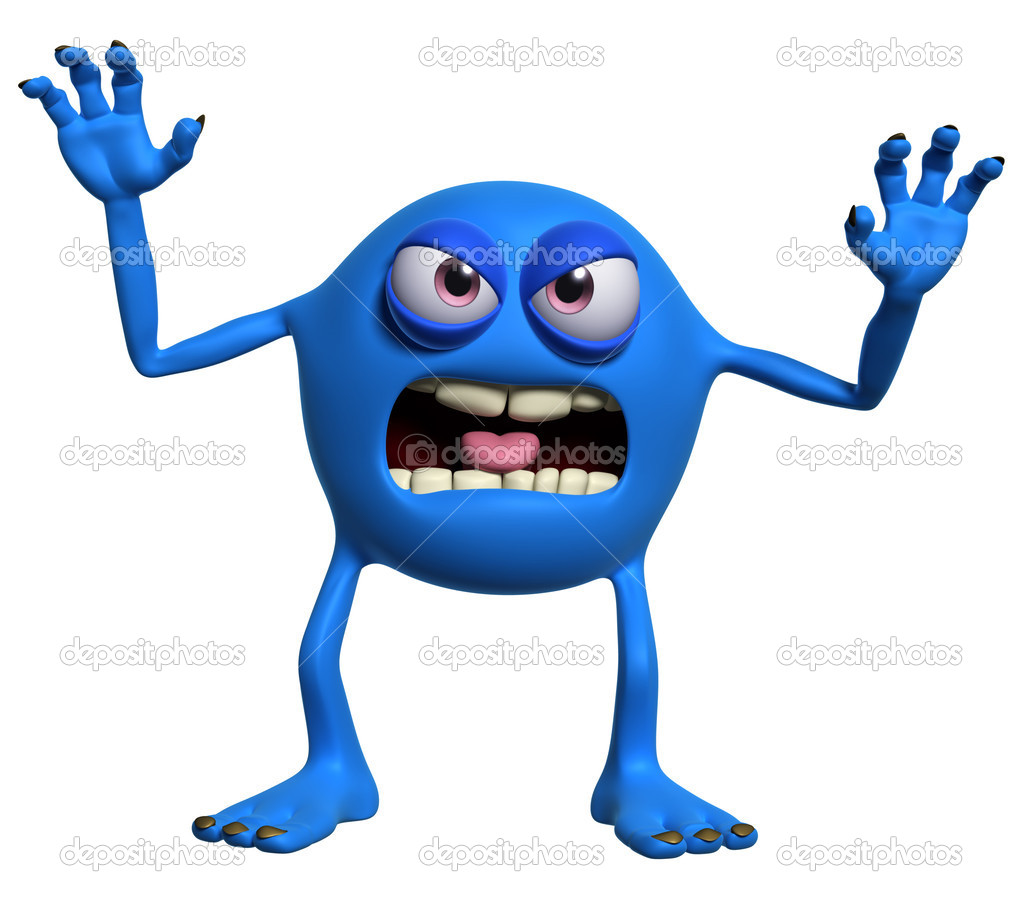 Cartoon monster Stock Photo by ©bertoszig 13303253