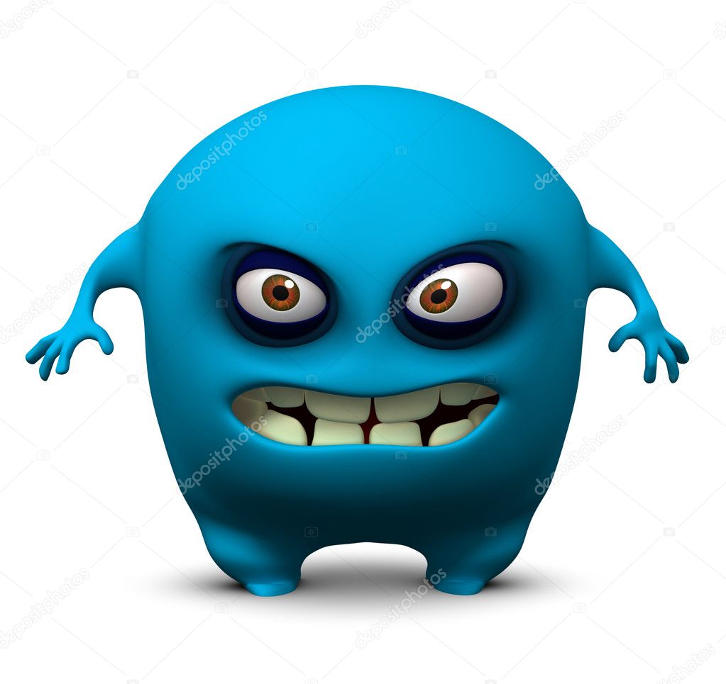 Cad monster Stock Illustration by ©bertoszig #13303328