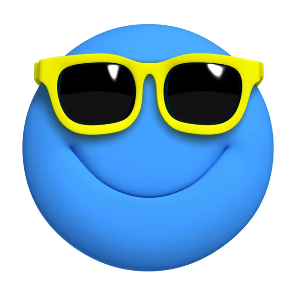 3d cartoon süße gelbe Kugel-Stockillustration von ©bertoszig #25142717