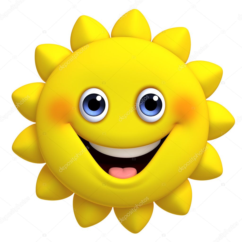 Fotos de 3d dibujos animados lindo sol - Imagen de © bertoszig #25142771