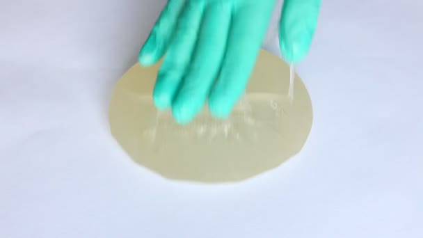 Breast silicone gel implant puncture rupture leakage — Stock Video ...