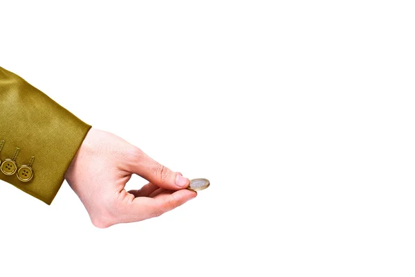 Giving and receiving hand gesture — Stock Photo © payphoto #4846537