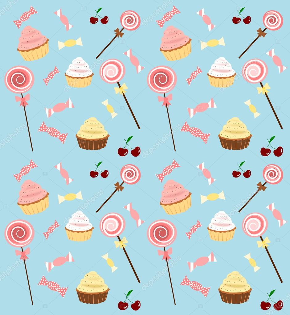 Fundo de doces — Fotografia de Stock #13389228