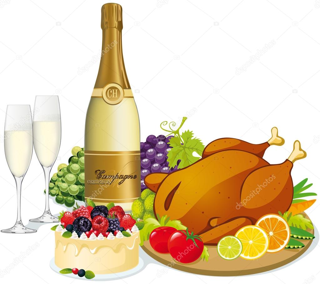 Festin festif — Image vectorielle hanaschwarz © #15677285