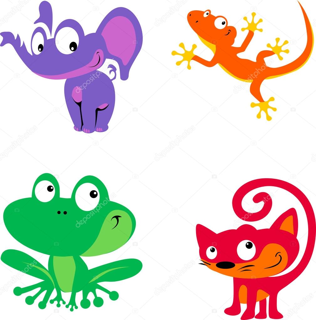 Simple animals Stock Vector Image by ©hanaschwarz #17455063