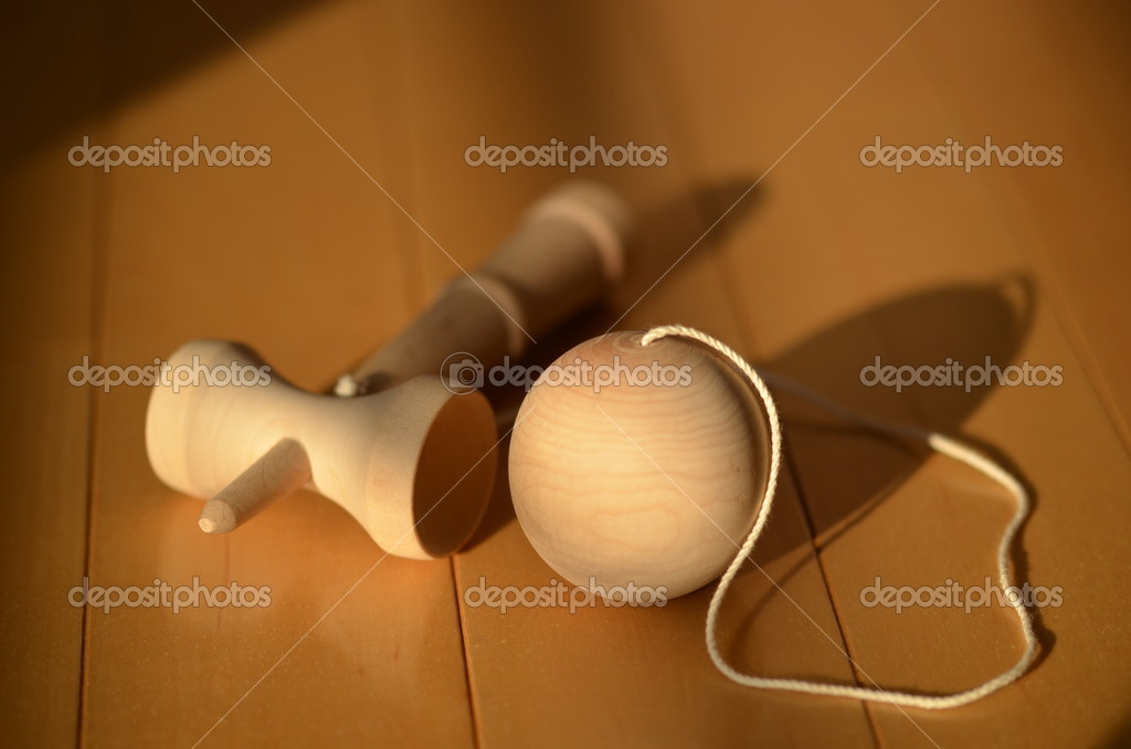 Japanese traditional toy called Kendama — Stock Photo © YUGOKYOGO #21115895