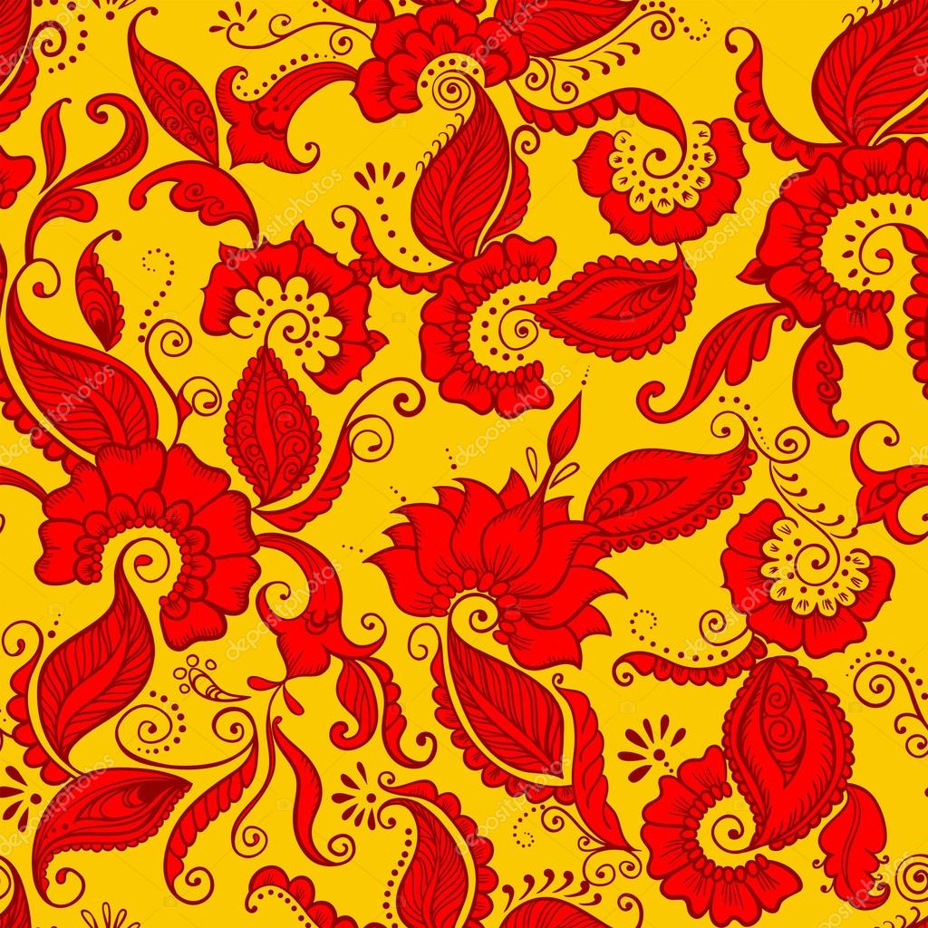 Indian hindu Pattern — Stock Vector © Freire #25348511