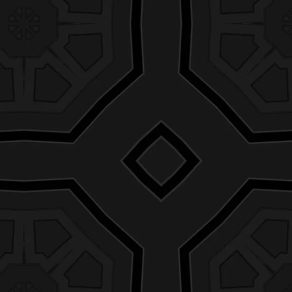 Ornamental bw background with decorative pattern. Decorative grunge ...