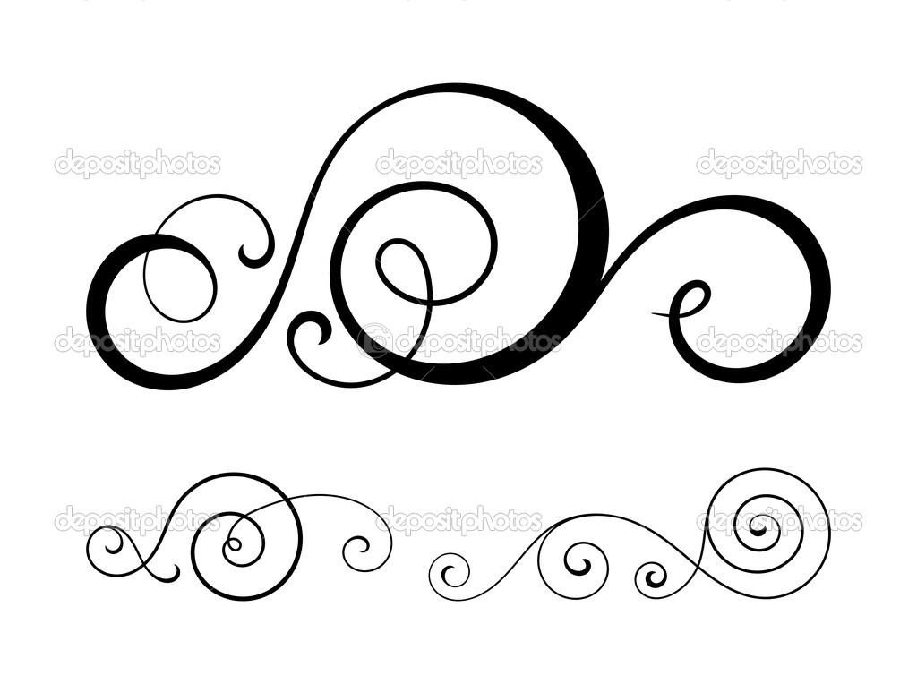 Swirl elements for design. Stock Vector by ©VelikiyZayats 50567271