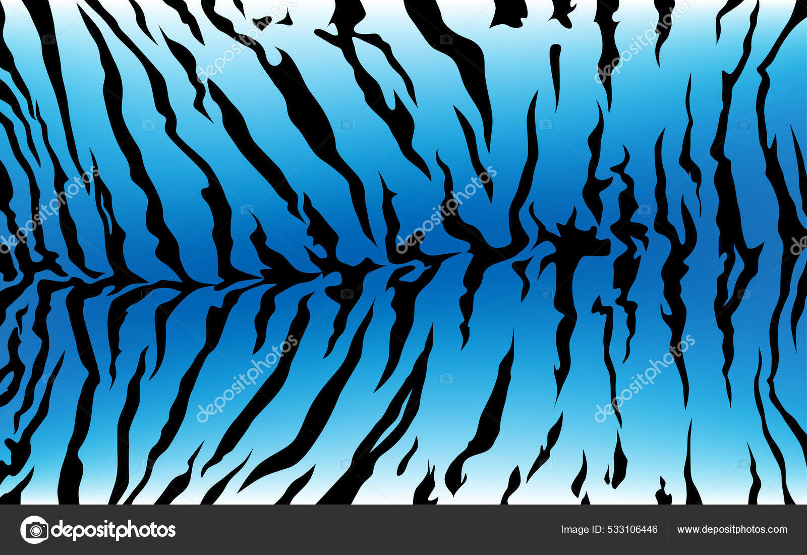 Blue Tiger Camo Background
