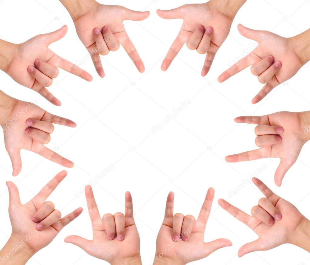 Love Signs With Hands