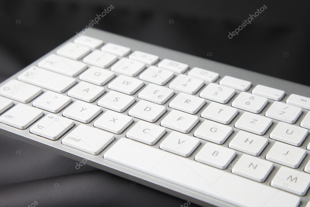 Apple Keyboard and Types — Stock Photo © Jamiga #20691745