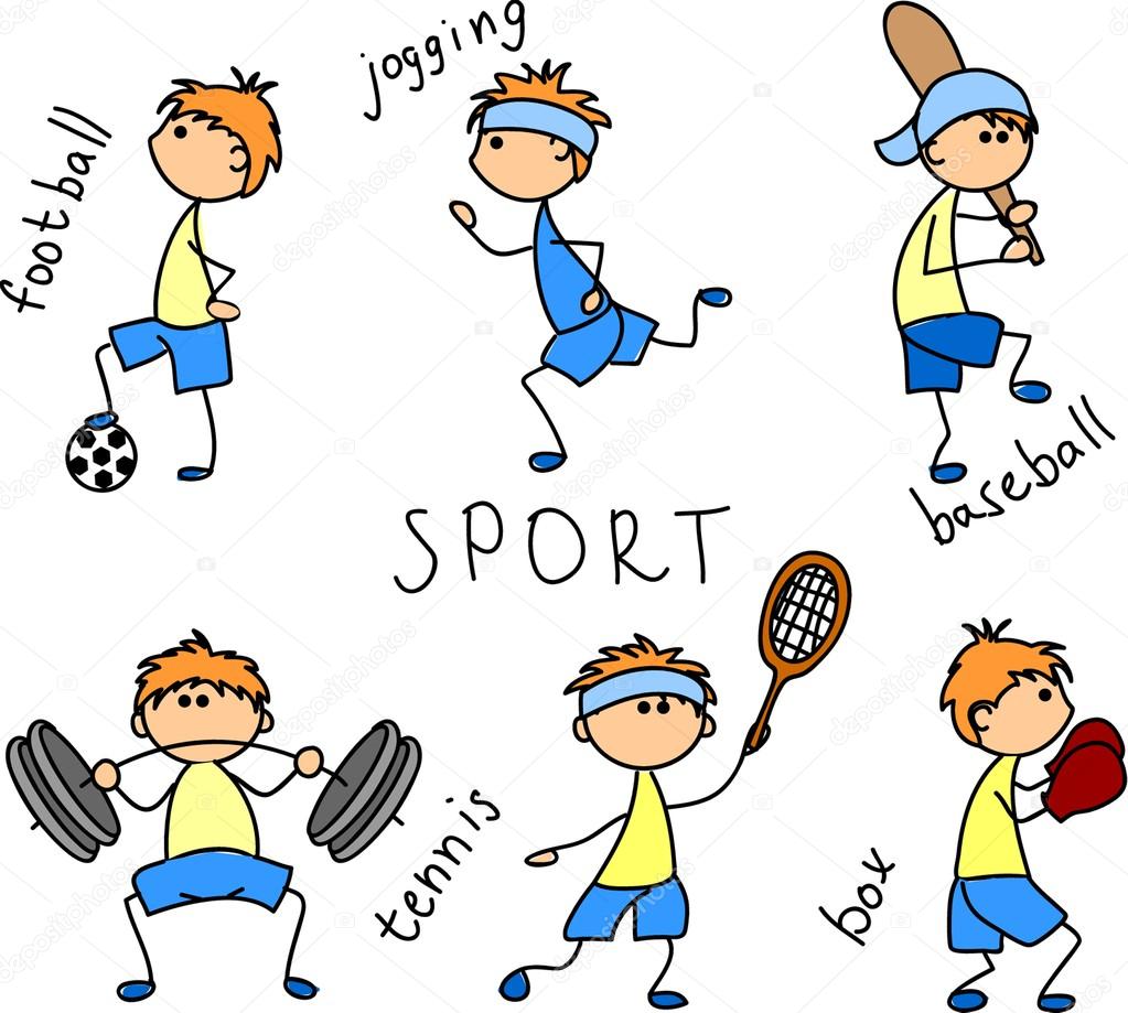 Cartoon sport icon Stock Vector Image by ©virinaflora #13882008