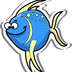 A cartoon fish wearing a football helmet Stock Vector Image by ...