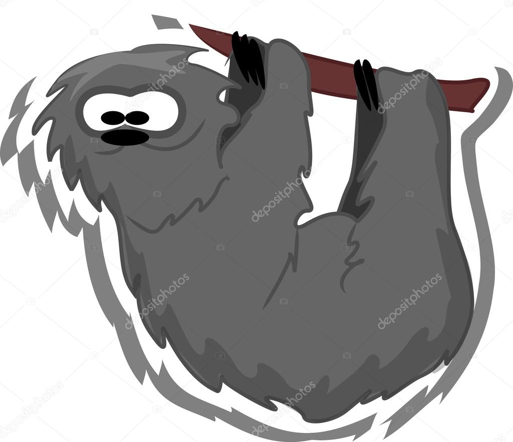 Cartoon sloth Stock Vector Image by ©virinaflora #19810709