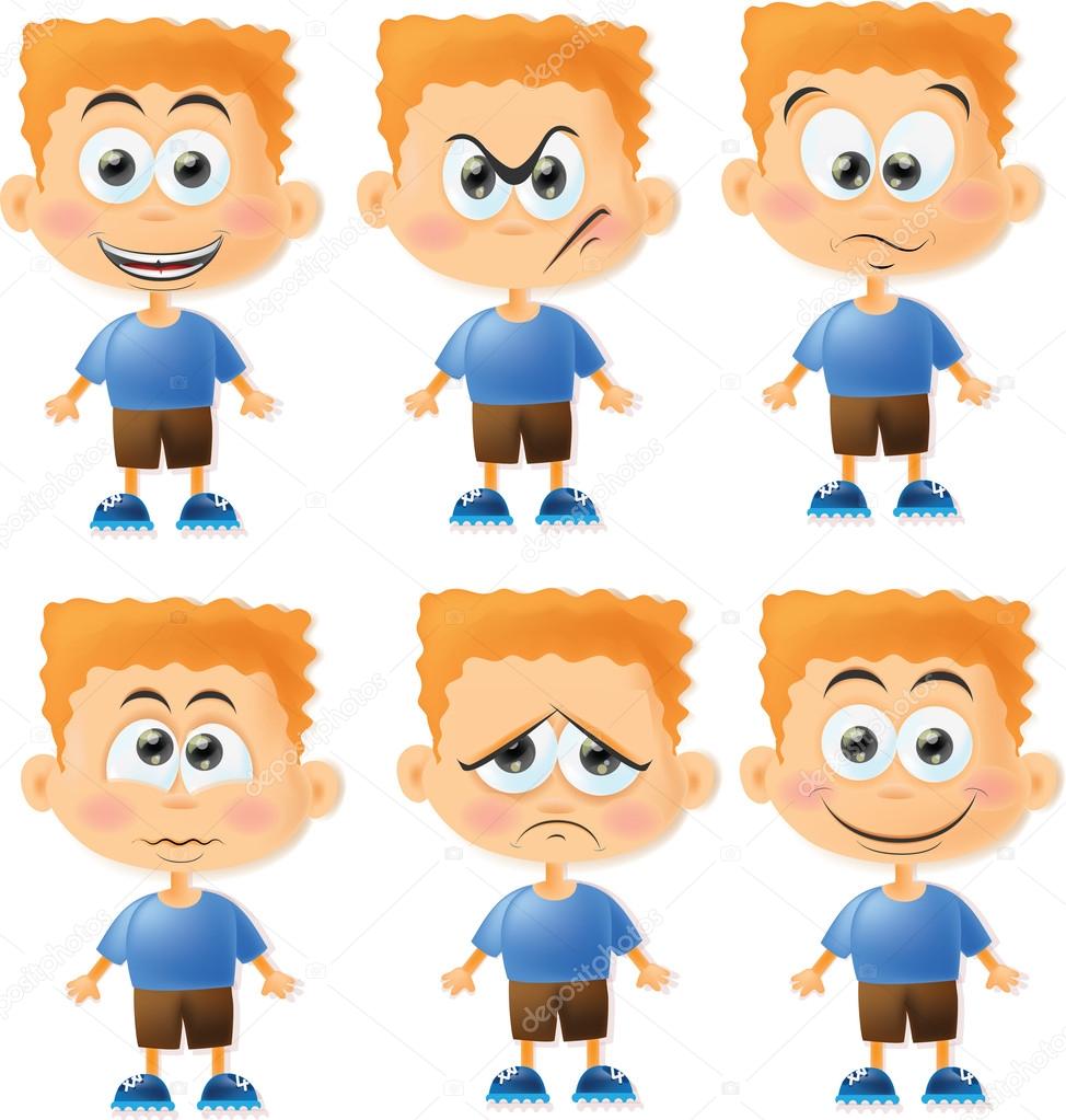 Showing Emotions Cartoons