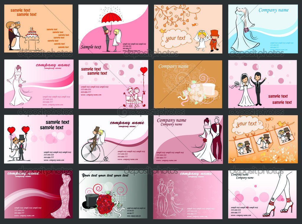 Wedding backgrounds Stock Vector by ©virinaflora 38147441