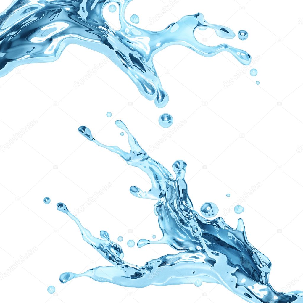 Water splash — Stock Photo © wacomka #20052213