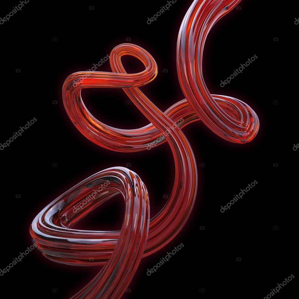 Flexible caramel line — Stock Photo © wacomka #20219913