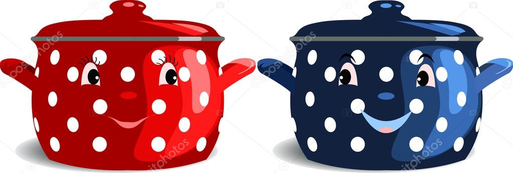Red pot Vector Art Stock Images | Depositphotos