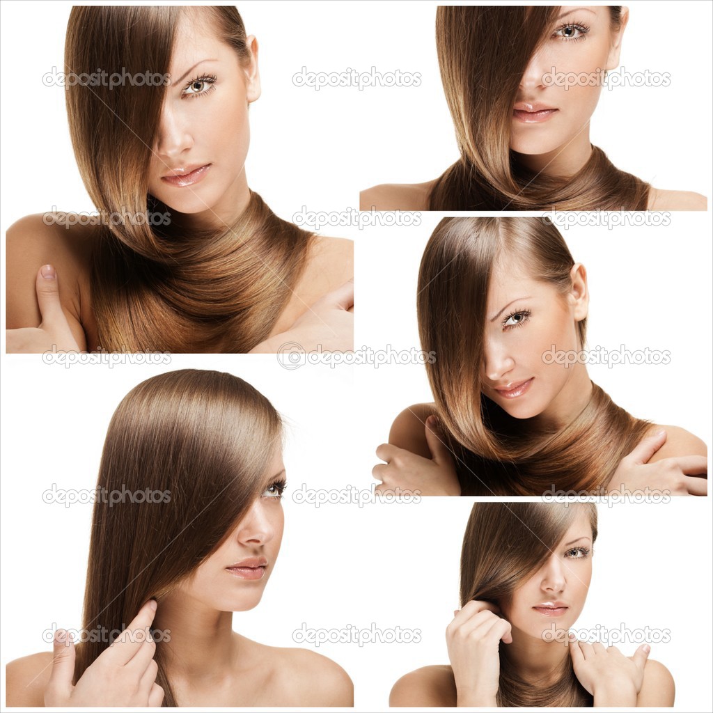 Fashion hairstyle collage Stock Photo by ©koji6aca 27214643