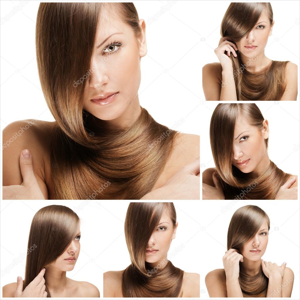 Fashion hairstyle collage Stock Photo by ©koji6aca 27214649