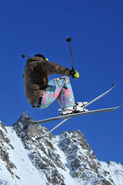 Freestyle ski jump - Stock Image - Everypixel