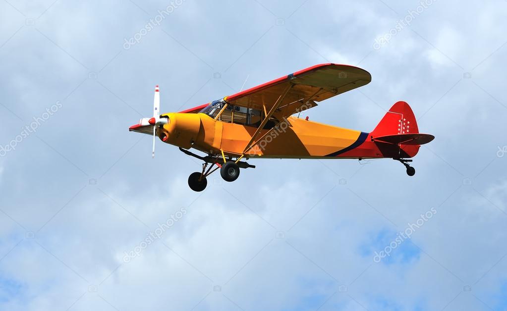 Light utility aircraft — Stock Photo © mountainpix #47736677