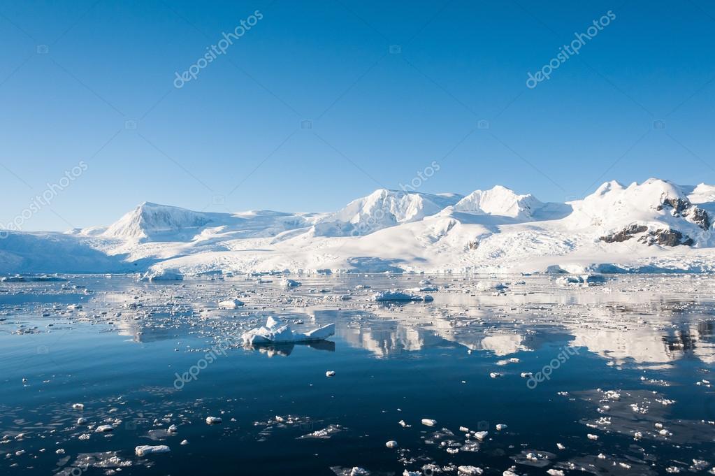 Awesome seascape in Antarctica Stock Photo by ©axily 13774351