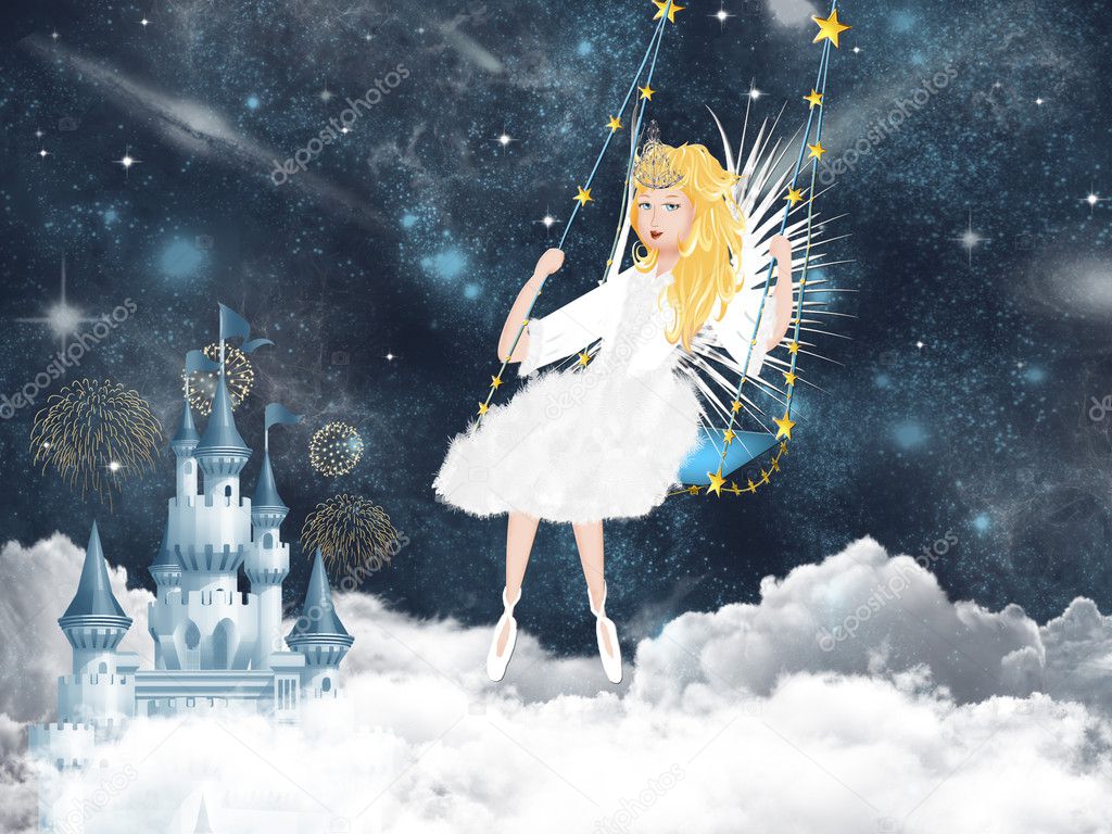 Fee, fantasy world — Stock Photo © artecke #16761927