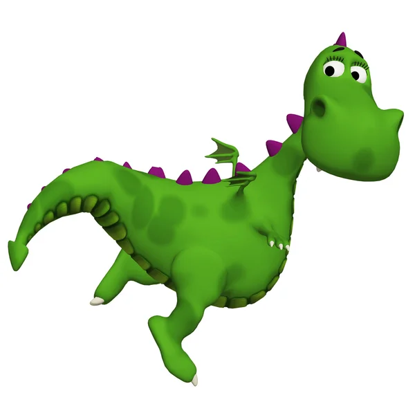 Scared Dragon Cartoon — Stock Photo © Chastity #8956365