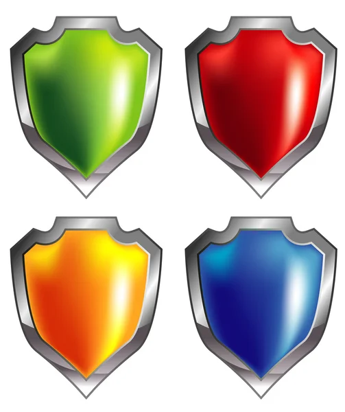Colorful shields Stock Vector Image by ©AlexCiopata #77757806