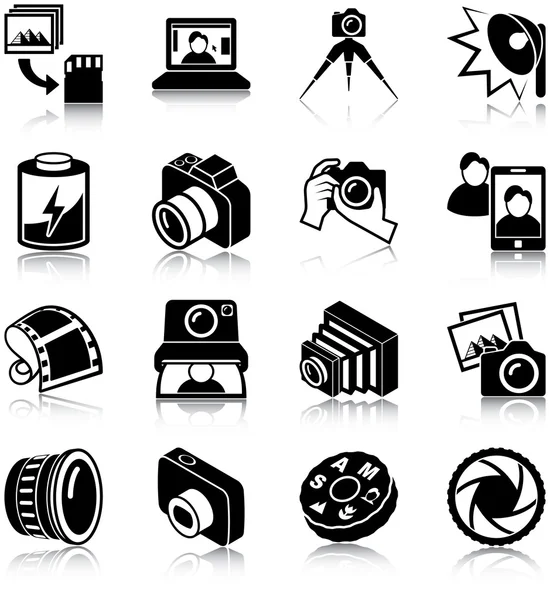 Photography Icons Stock Vector Image by ©Tantoon #24154913
