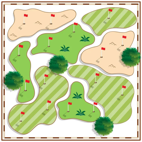 Golf course map Stock Photos, Royalty Free Golf course map Images ...
