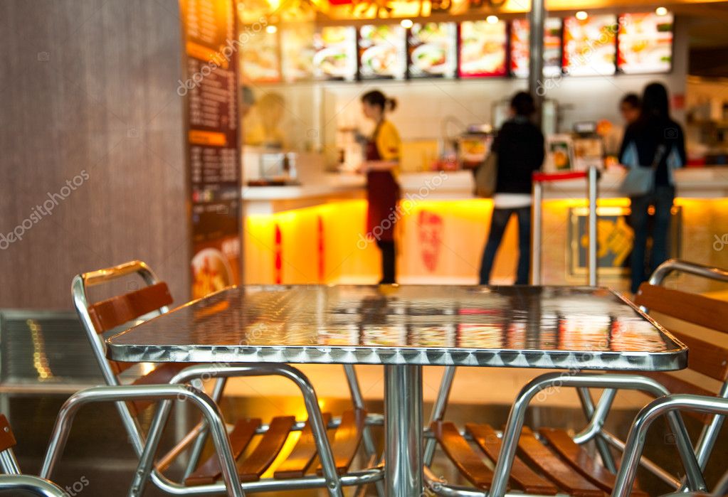 Fast food cafe — Stock Photo © dnaumoid #13740906