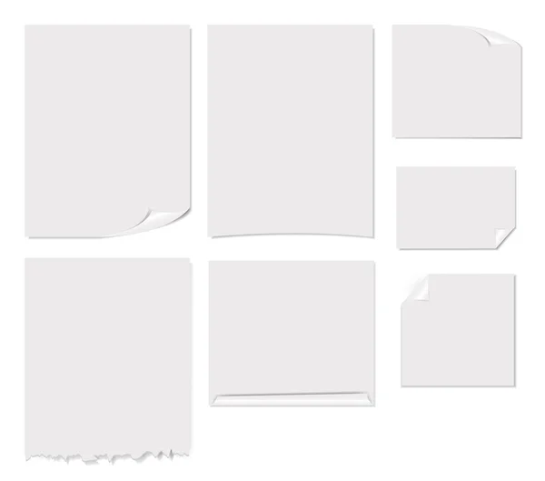 White blank page vector illustration Stock Vector Image by ©oleggankod ...